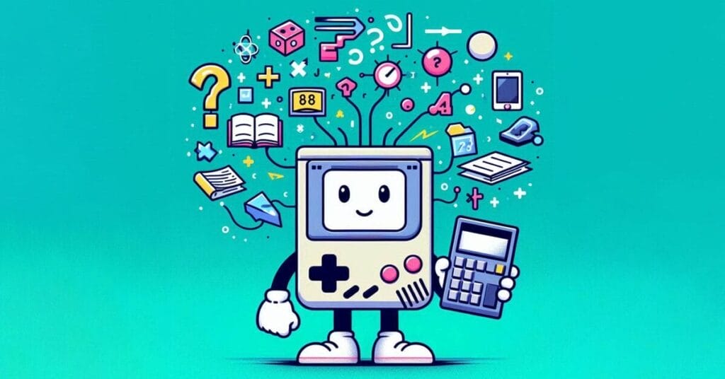 Nostalgic Math Puzzles for Kids: 80s Fun Reinvented